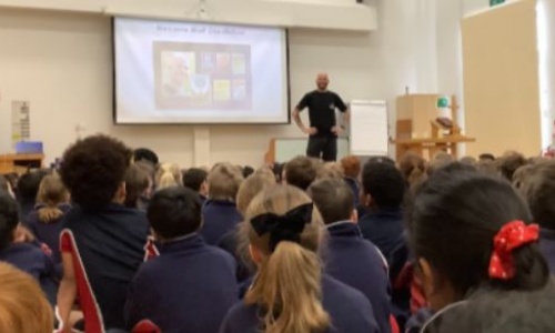 Bowdon Church School - Author & Poet - Matt Goodfellow